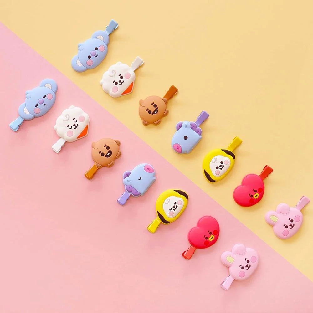 BT21 - HAIR CLIPS – KPOP WORLD