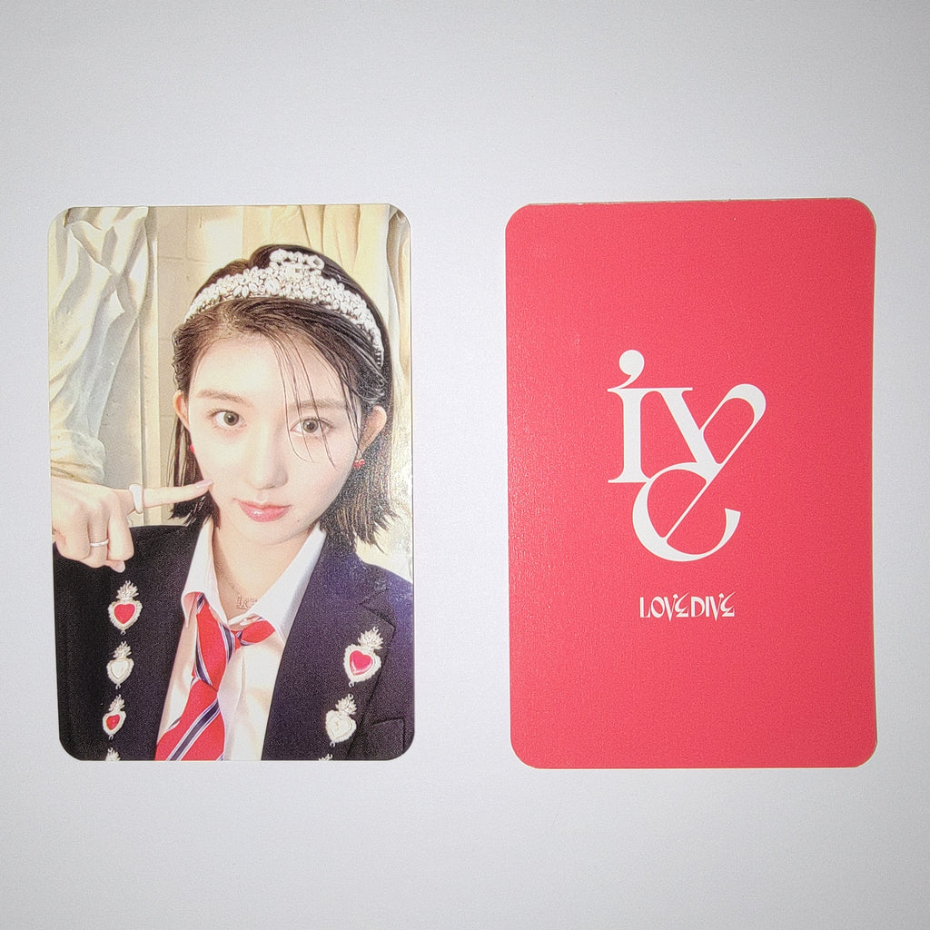 IVE - LOVE DIVE Music Korea POB Photocard – KPOP WORLD